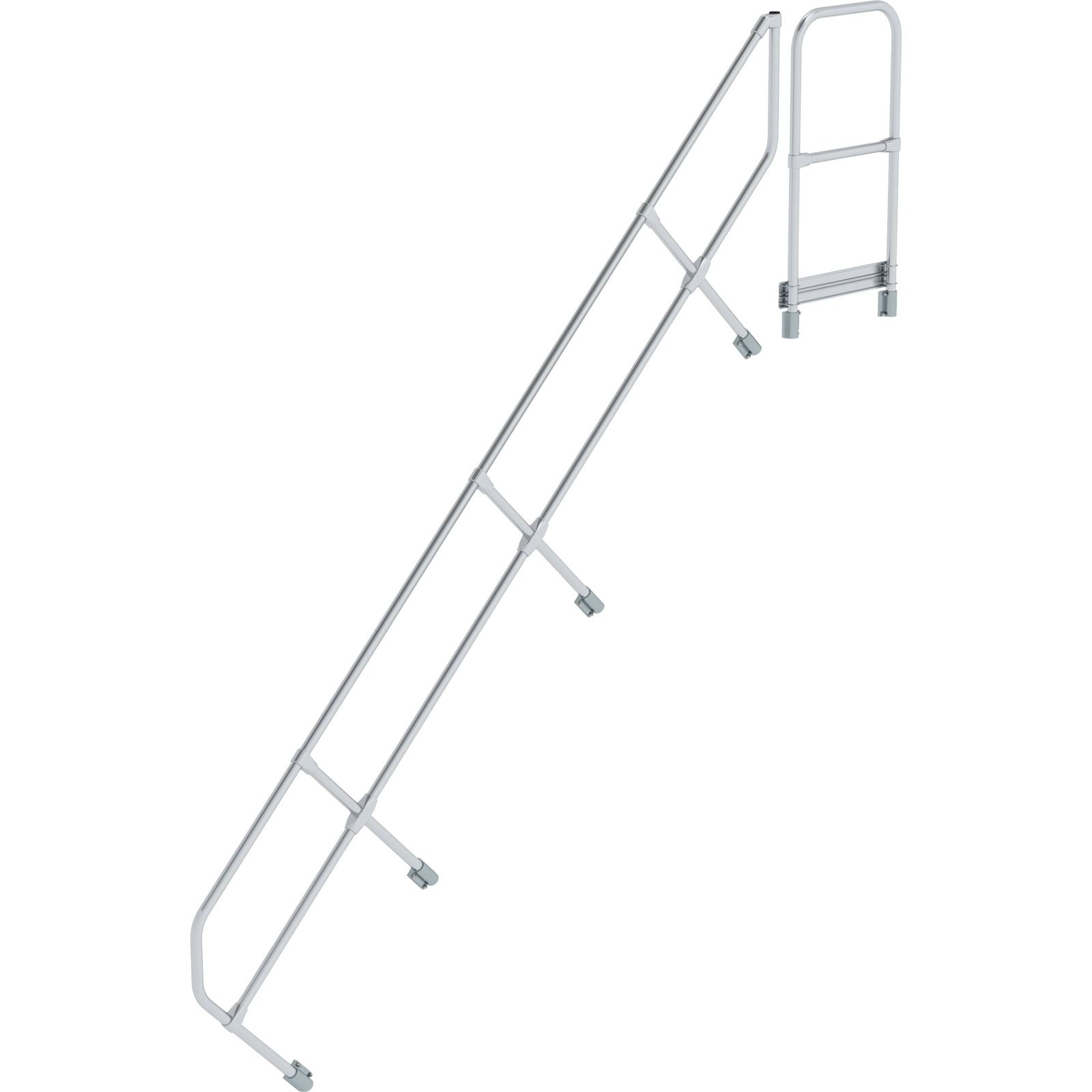 Günzburger Steigtechnik zweiter Handlauf für Treppe mit Plattform 45 ...